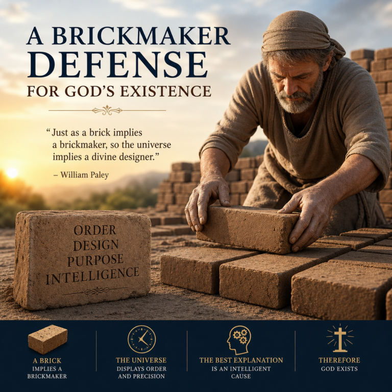 A BRICKMAKER Defense for God's Existence - Bellator Christi